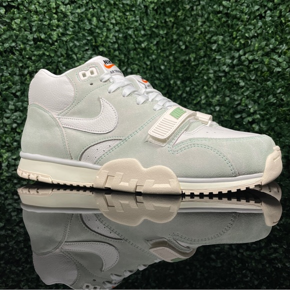 Nike | Shoes | Nike Air Trainer Enamel Green Mens Athletic Shoes ...